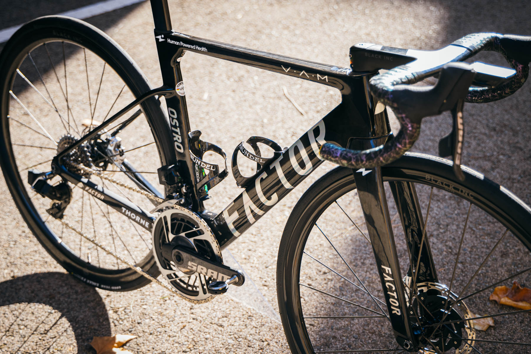 Lily WIlliams’ Factor OSTRO VAM aero bike – Human Powered Health Cycling