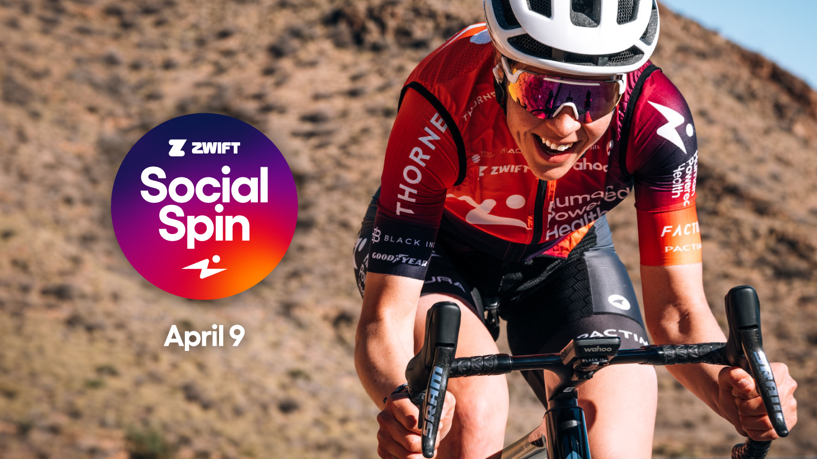 Ride with Romy Kasper on Zwift – Human Powered Health Cycling